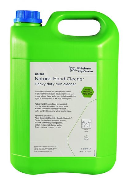 Unitor Natural Hand Cleaner 4×5 Ltr | Very Effective